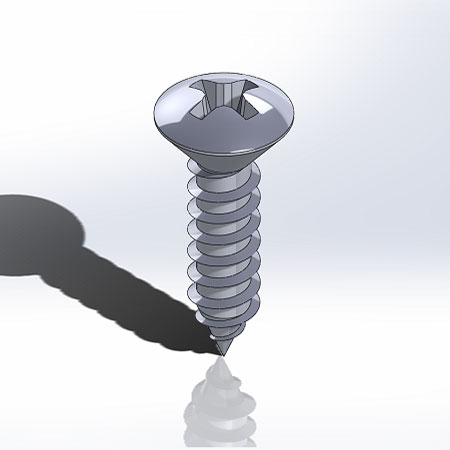 Oval Head Screw
